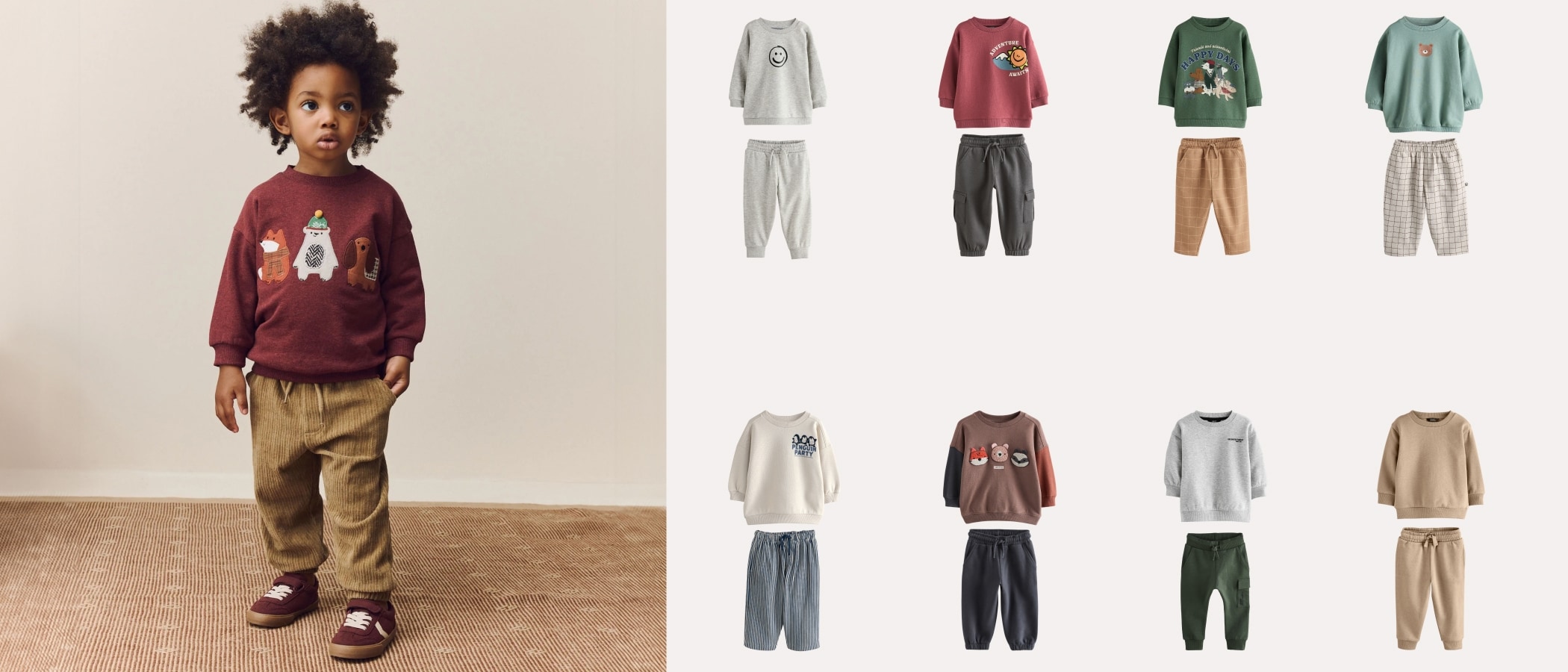 TRENDING: BOYS' FALL SETS